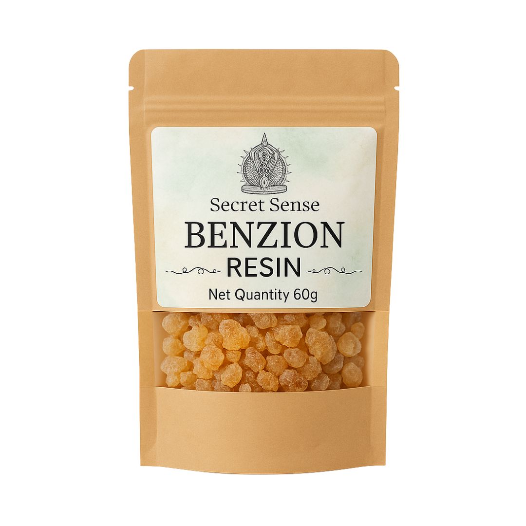 Benzoin Resin Incense 60g – Sweet Natural Resin | Secret Sense