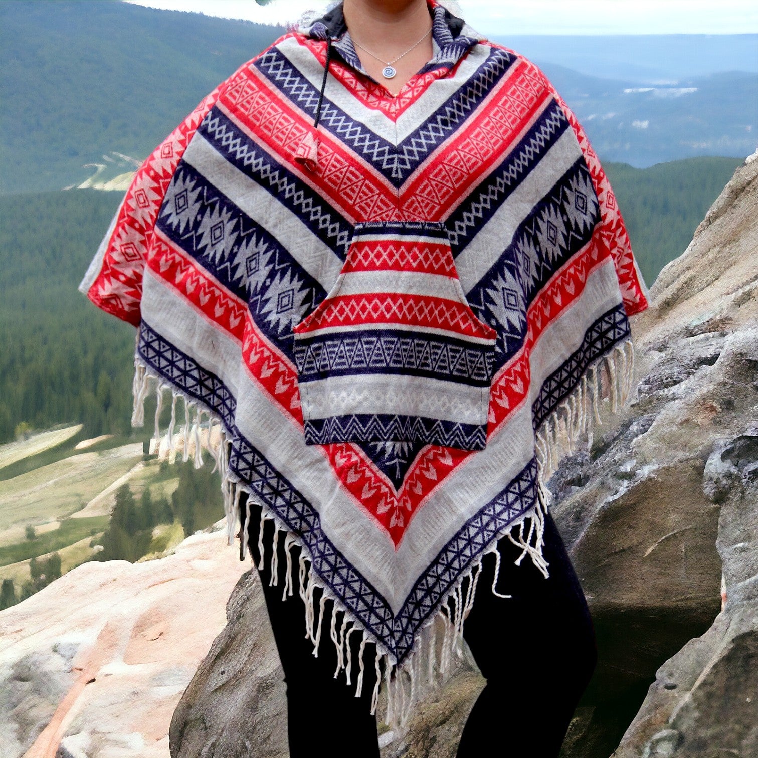 Himalayan Tibetan Poncho