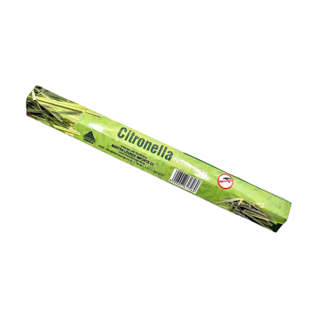 Citronella Incense Sticks - Wellness Mantra